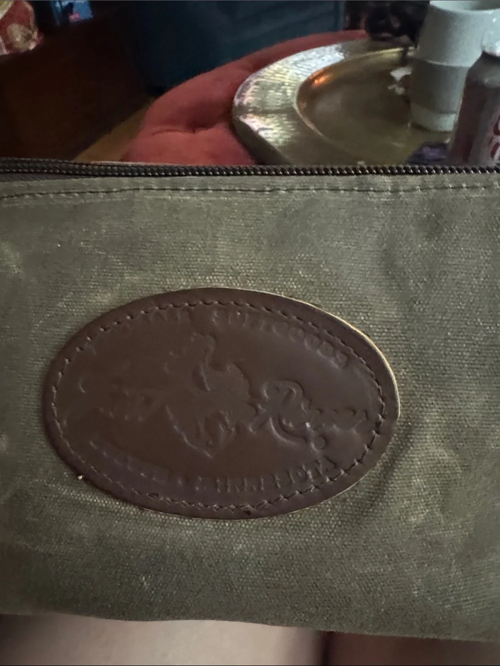 Frost River Reliable Softgoods | Bags | Olive Waxed Canvas Toiletry ...